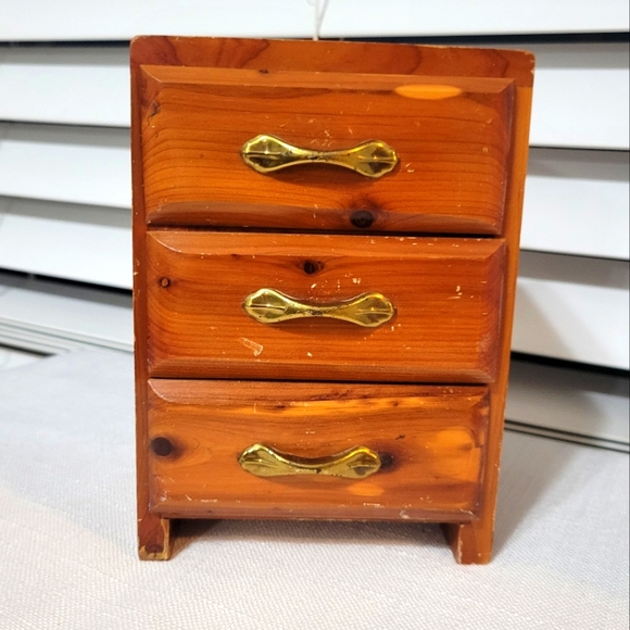 Storage & Organization | Wooden Drawer Organizer With Gold Handles ...